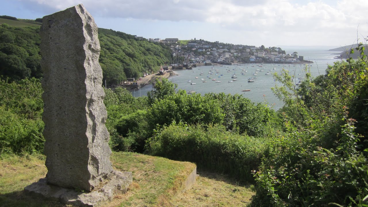 Polruan, South West Coast Path Walks In Cornwall, England, UK - YouTube