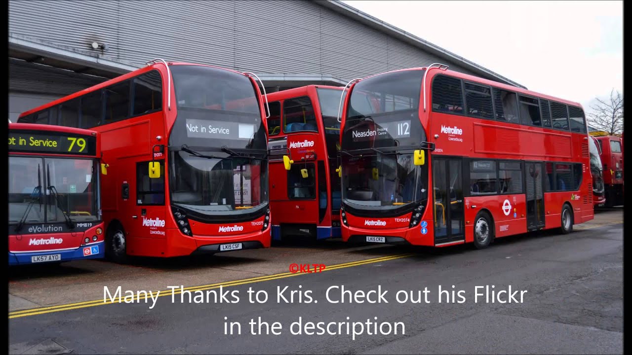 Metroline’s new Enviro400MMC Hybrids for Route 332 - YouTube
