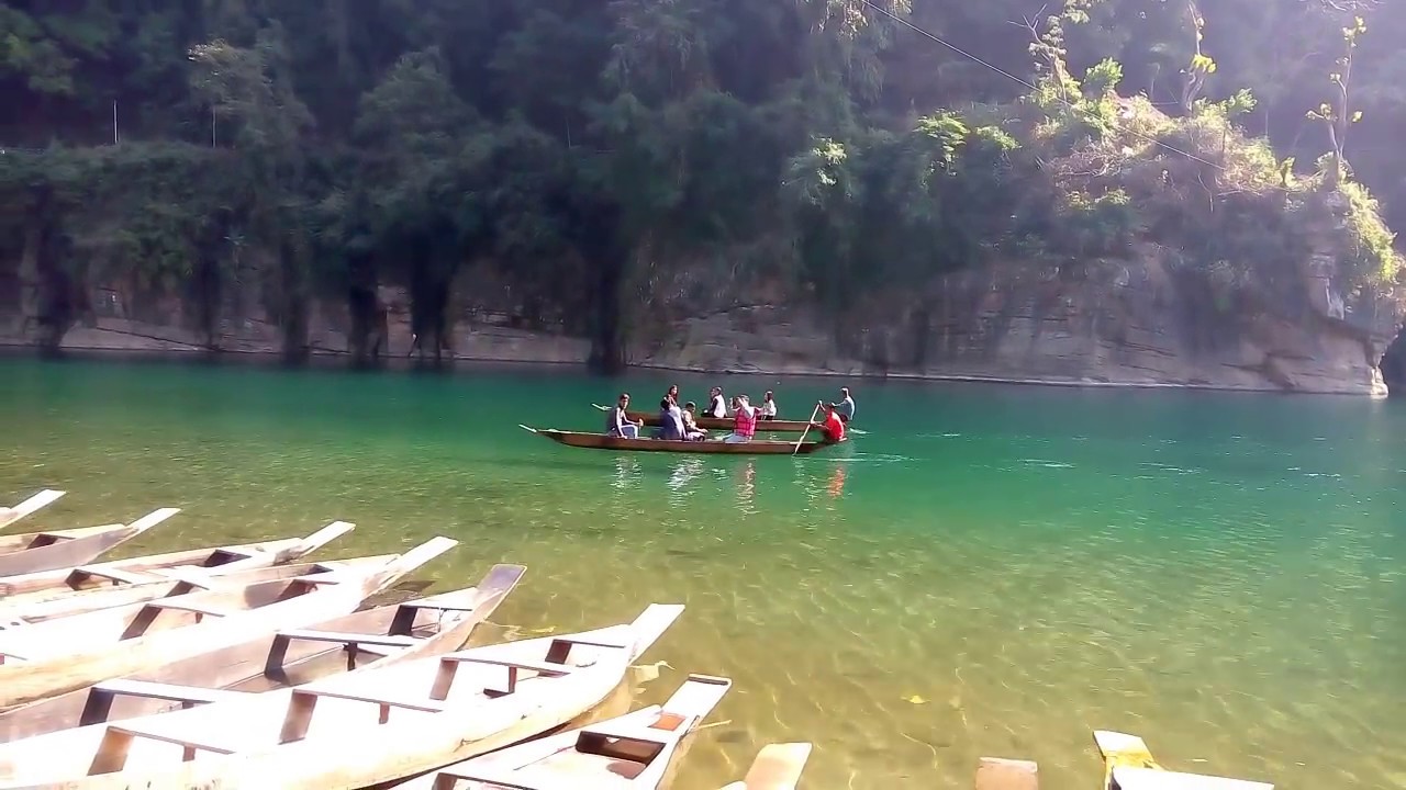 Umngot River Dawki Meghalaya India - YouTube