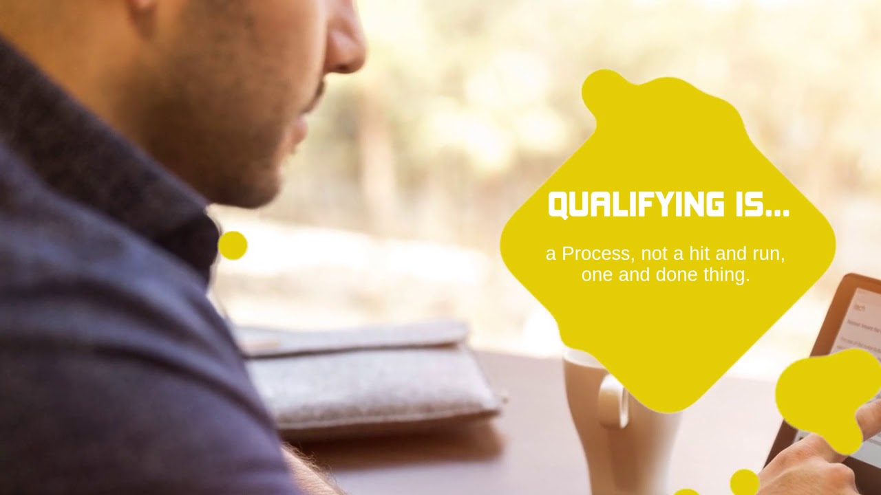 You Have to Qualify to Close - YouTube