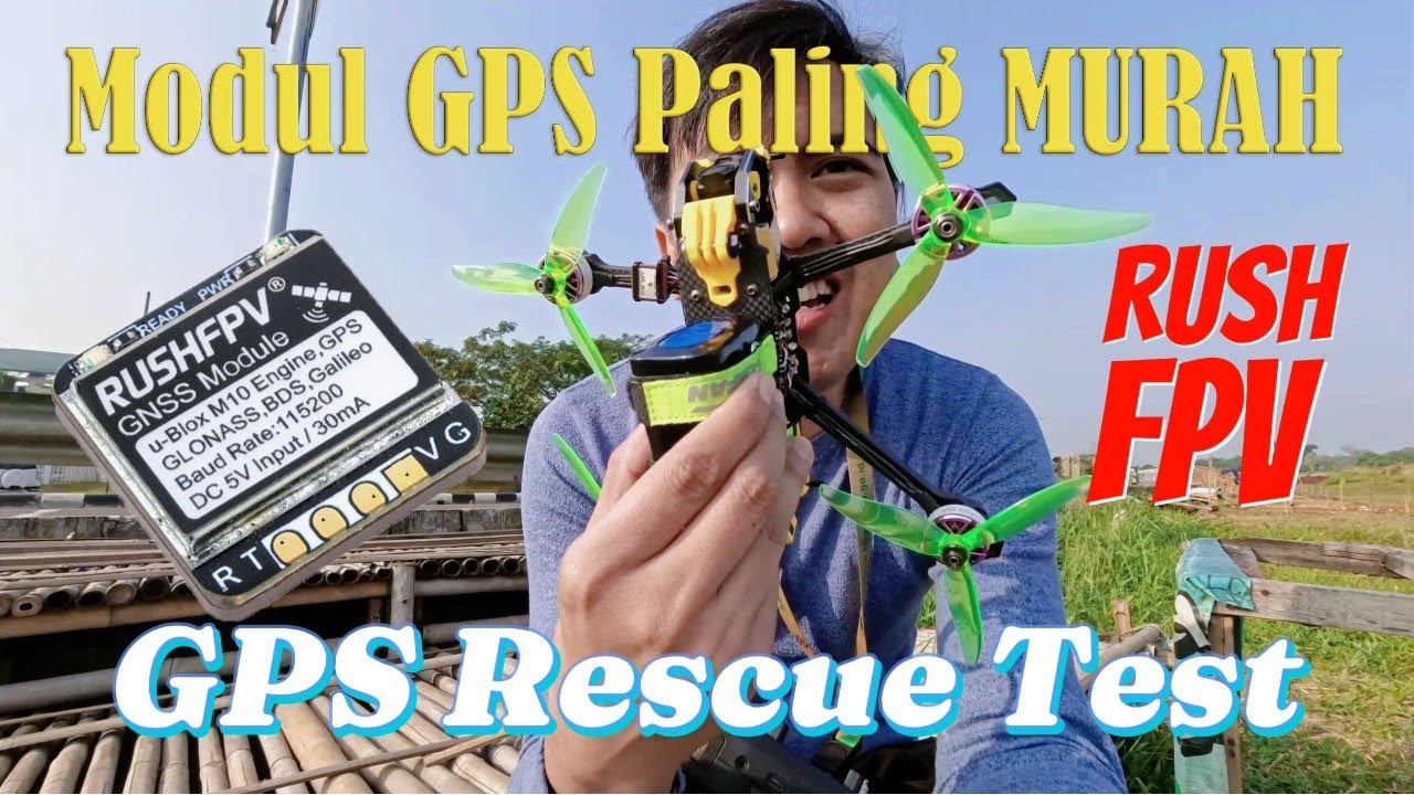 Test GPS Rescue Banyak Drama | SpeedyBee Mario 5 RushFPV M10 GNSS Mini ...