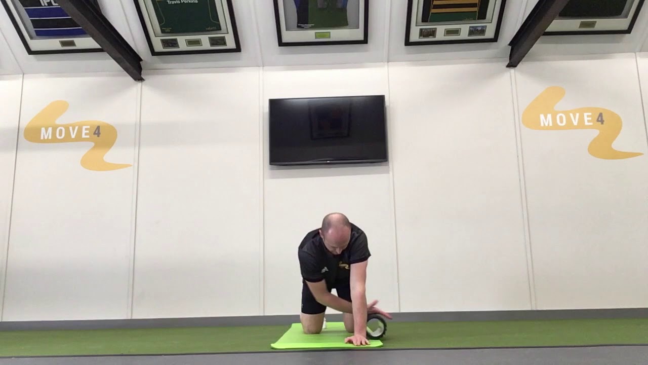 Foam Roller Reach Through | Thoracic Mobility & Shoulder Health | Move4 ...