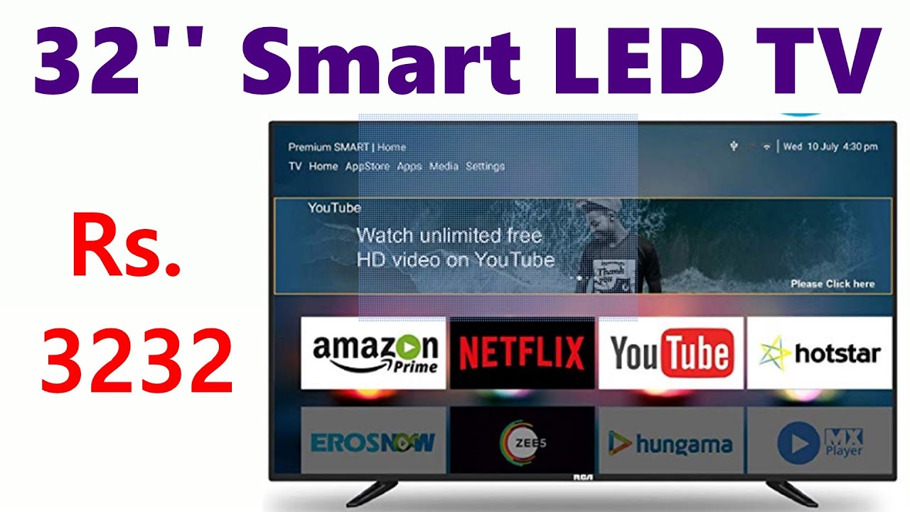 RCA 32 Smart LED TV for Rs 3232 - YouTube