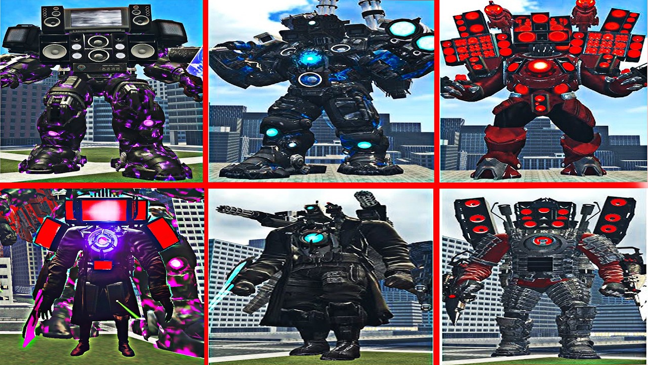 Titan upgrade speakerman , cameraman and tvman and last evolution vs ...