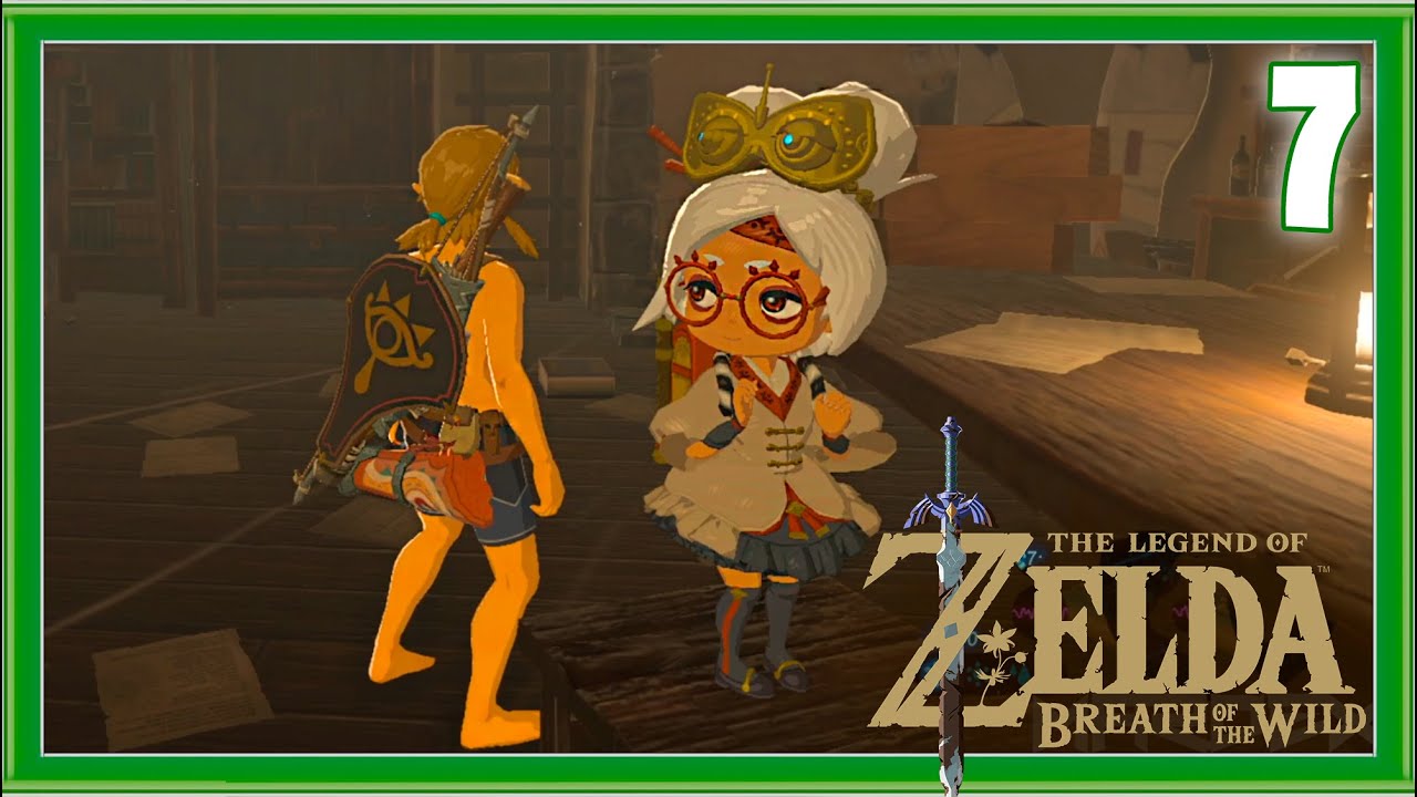 Conociendo a Prunia📷👩‍🔬⚗️(¿es una niña?😲) | Zelda Breath Of The Wild ...