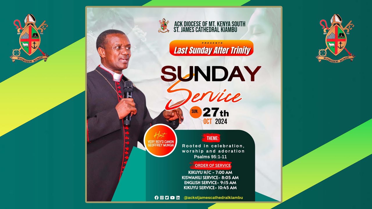 ACK St.James Cathedral Kiambu- Last Sunday after Trinity- English ...