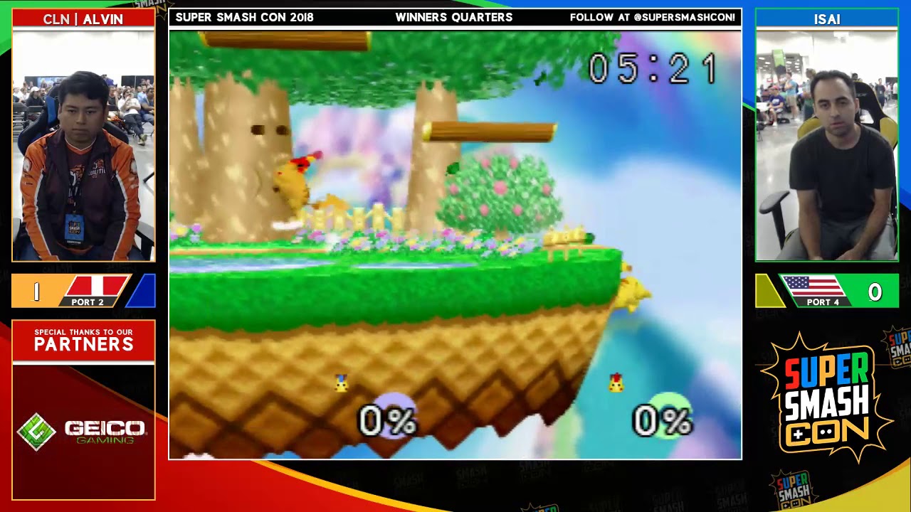 SSC 2018 - SSB64 - Alvin (Pikachu, Falcon) Vs. Isai (Pikachu) Smash 64 ...