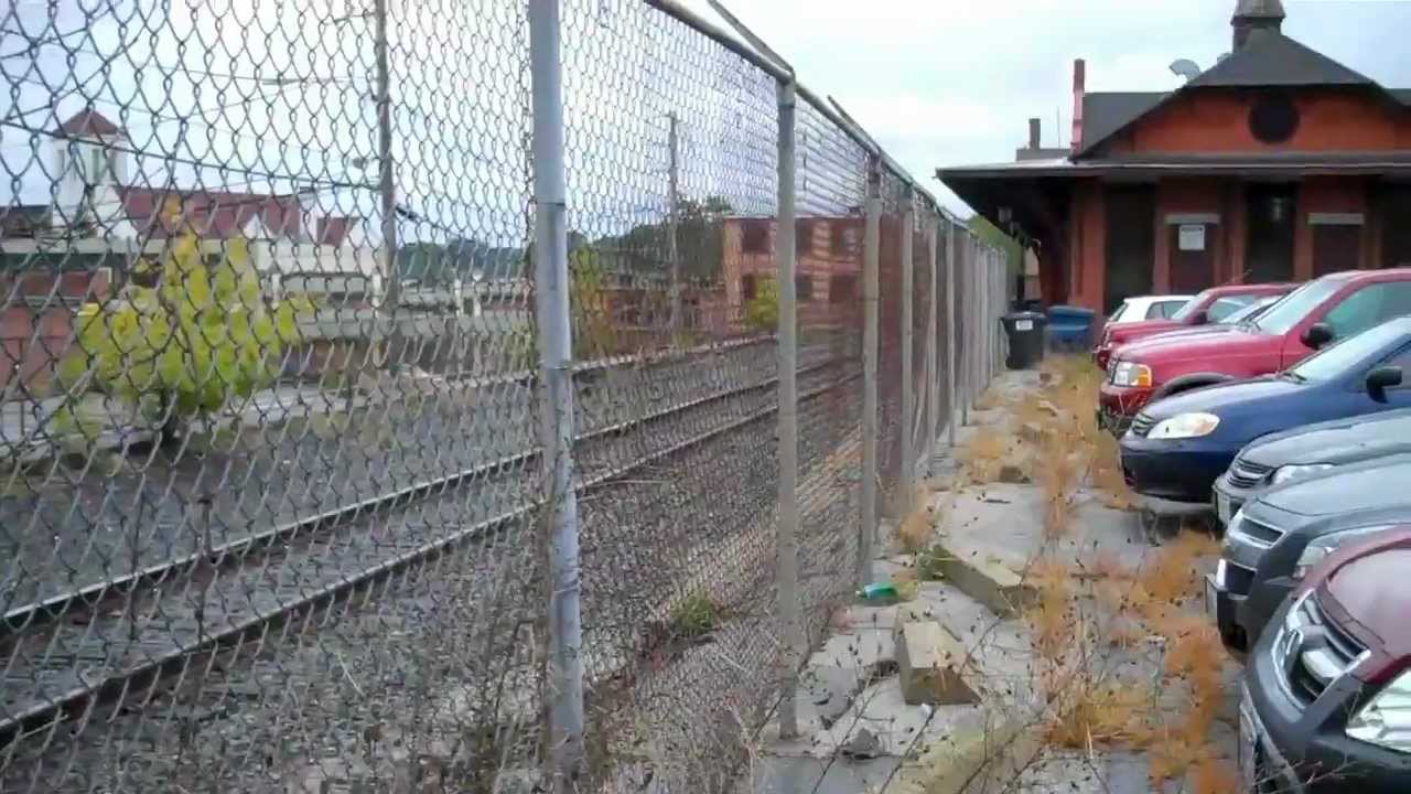 Woonsocket railroad depot/station. - YouTube