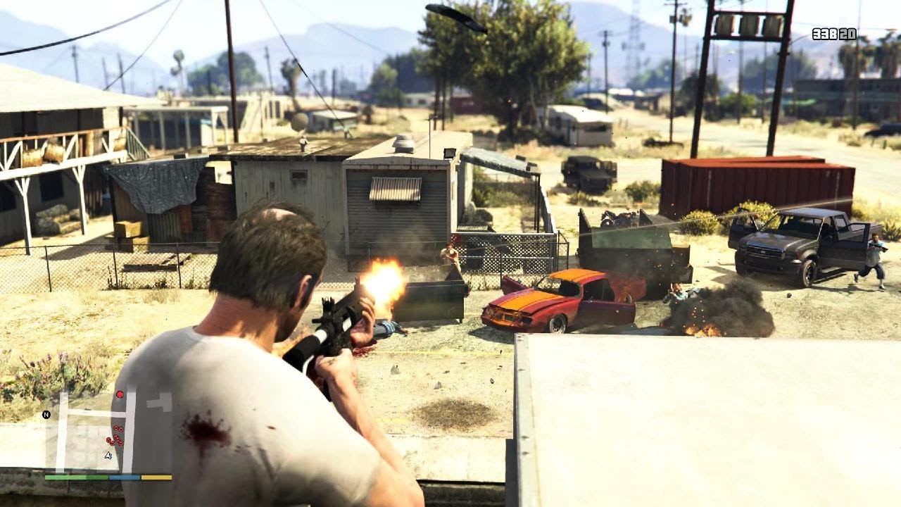 Grand Theft Auto V (Trevor mission 2) - YouTube