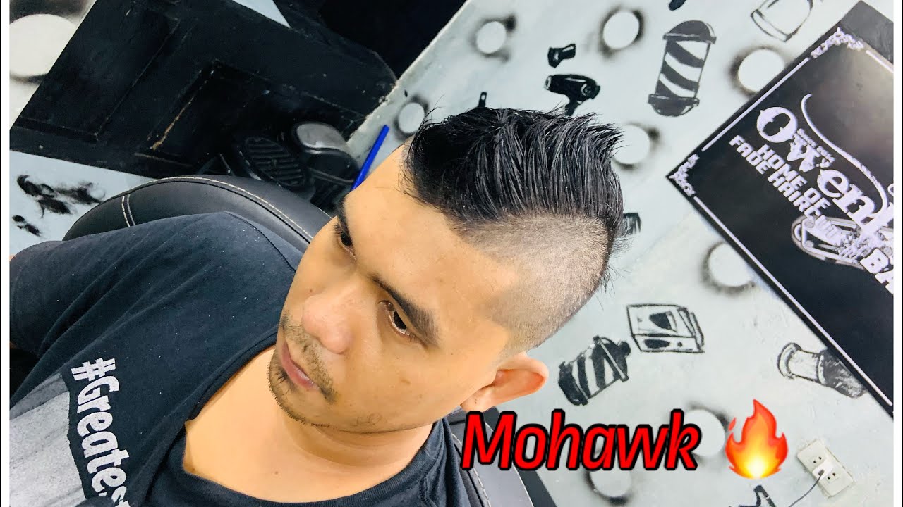GUPIT ni ROBERT na TROPA ni BALONG | MOHAWK HAIRCUT 🔥 - YouTube