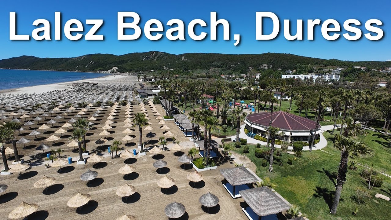 Lalez Beach, Durres, Albania - YouTube