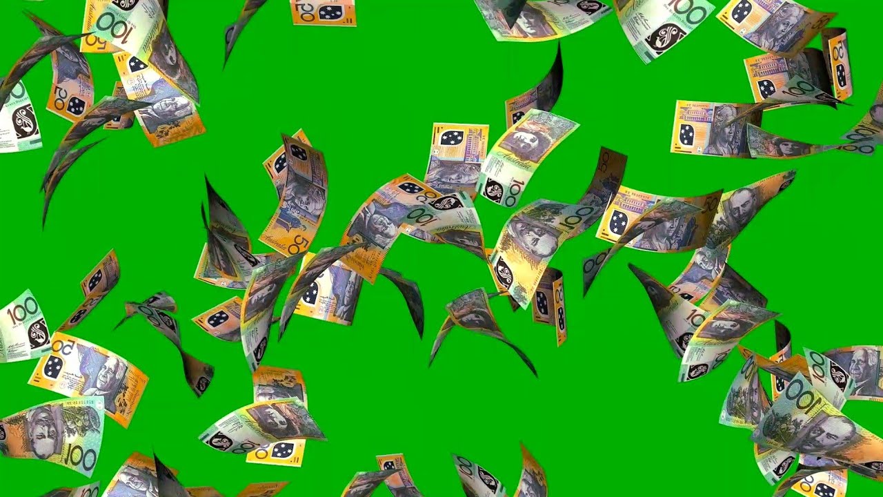 Dollars Animation Effect On Green Screen || Money Effect || Video ...