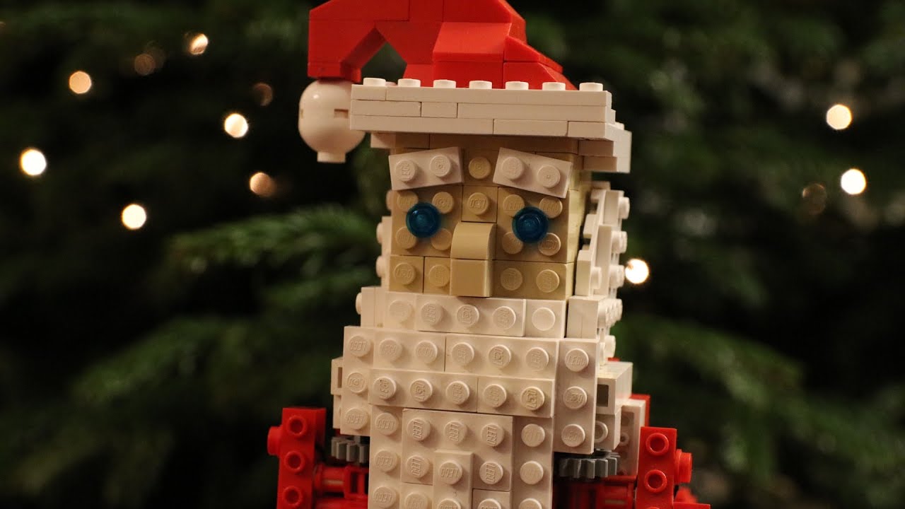 LEGO Robot Santa and Sleigh mk. 2 - Technic Mindstorms EV3 - YouTube