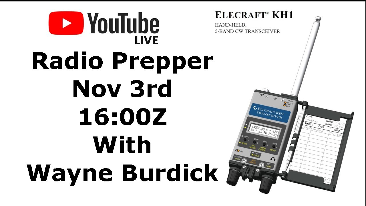Discussing The KH1 Radio With Wayne Burdick, Co-Founder of Elecraft ...
