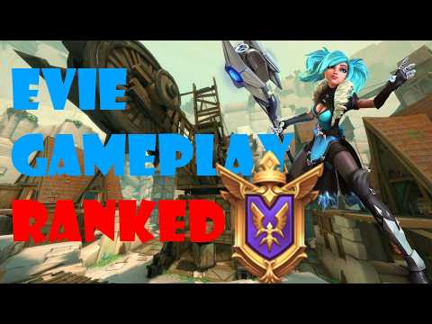 Paladins Evie Ranked gameplay - 150k damage is not enough to win