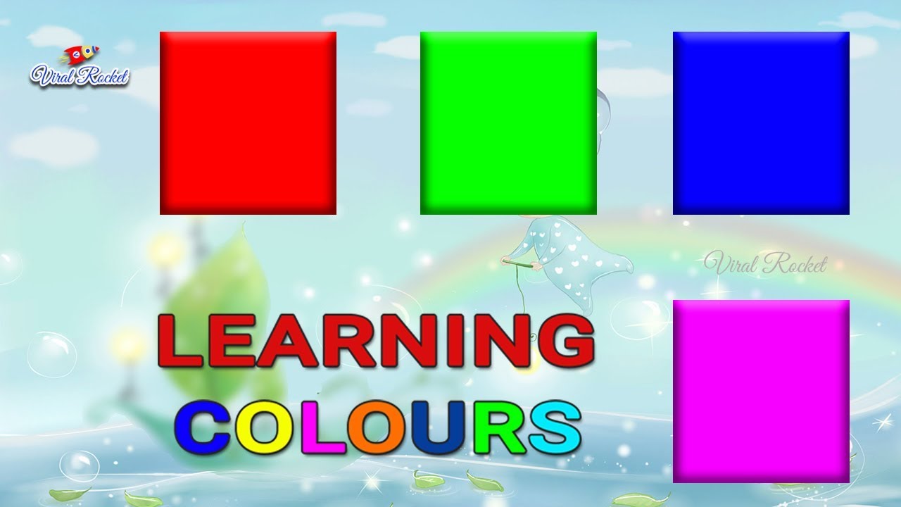 Learn COLOURS for children | Colours for Kids | Colours Names ...