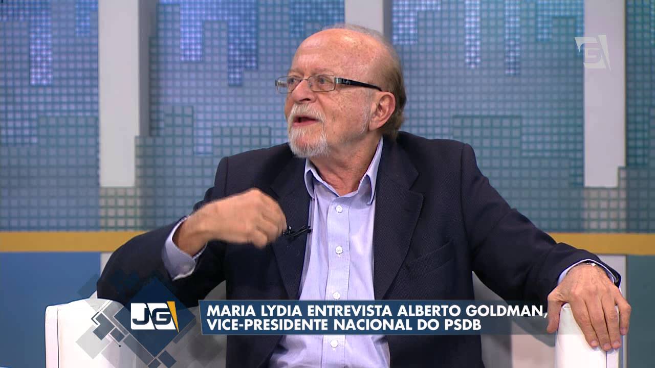 Maria Lydia entrevista Alberto Goldman, vice-presidente nacional do ...