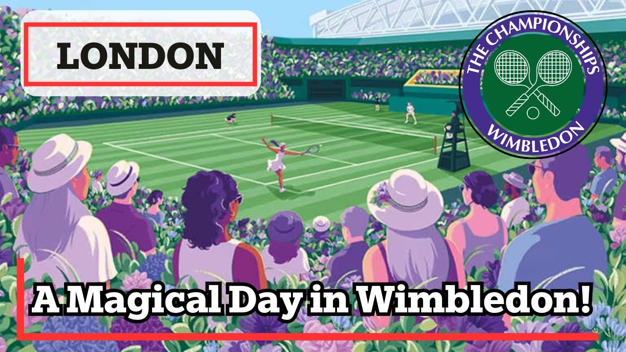 How to Queue at Wimbledon & Two Magical Days at Wimbledon 2025 - YouTube