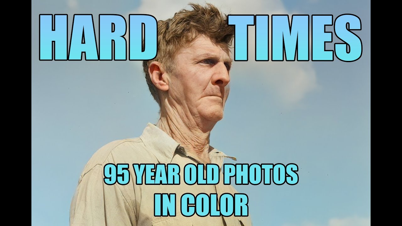 Incredible Colorized Photos of the Great Depression - Part 3 - YouTube