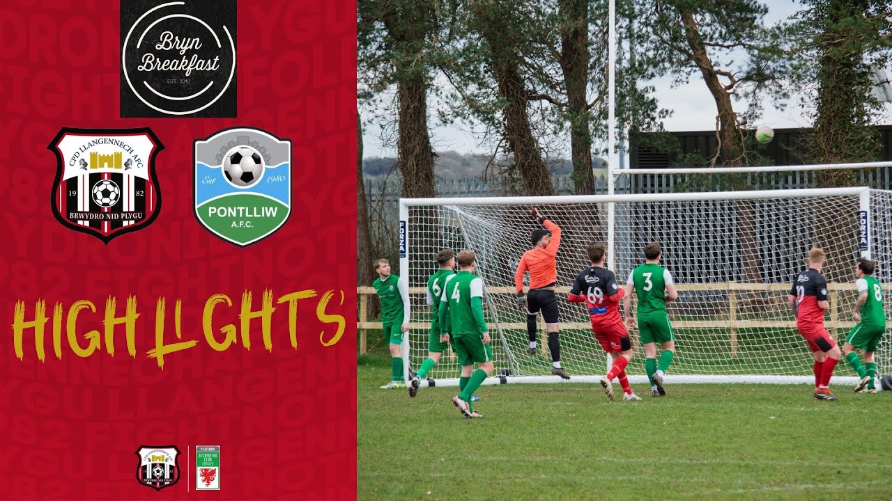 Llangennech vs Pontlliw | CAFL Premier Division | Highlights - YouTube