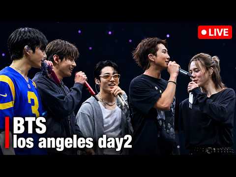 Full fancam! BTS Los Angeles concert Jungkook,jimin and Jin tear RM's shirt during the LA tour
