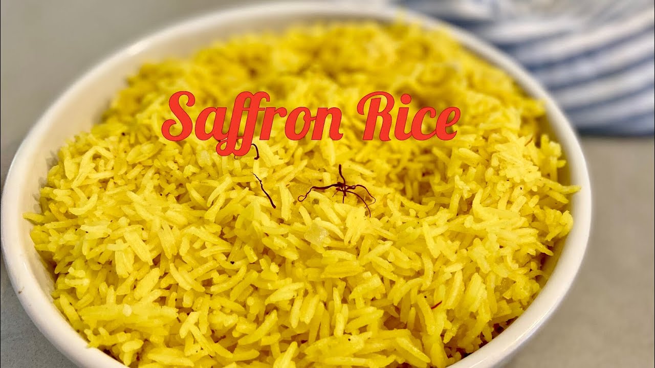 Saffron rice - YouTube