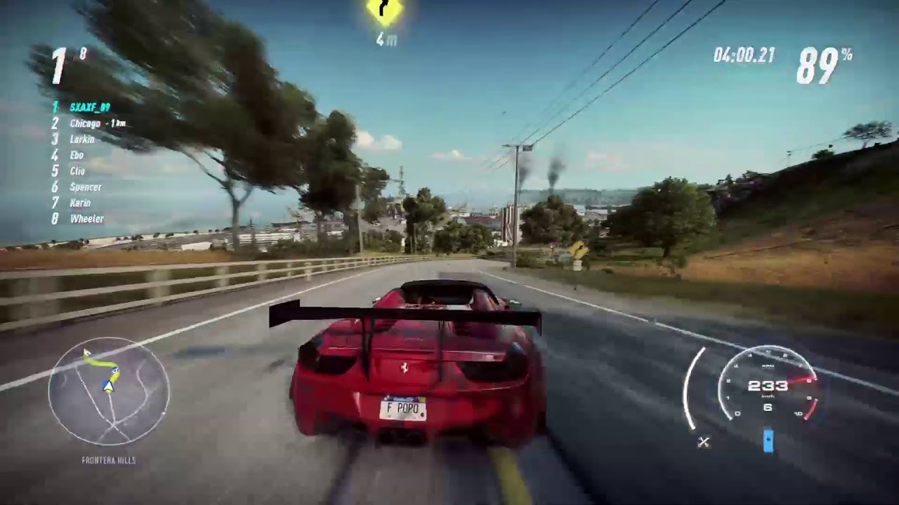 Need for speed heat Ferrari 458 spider gameplay - YouTube