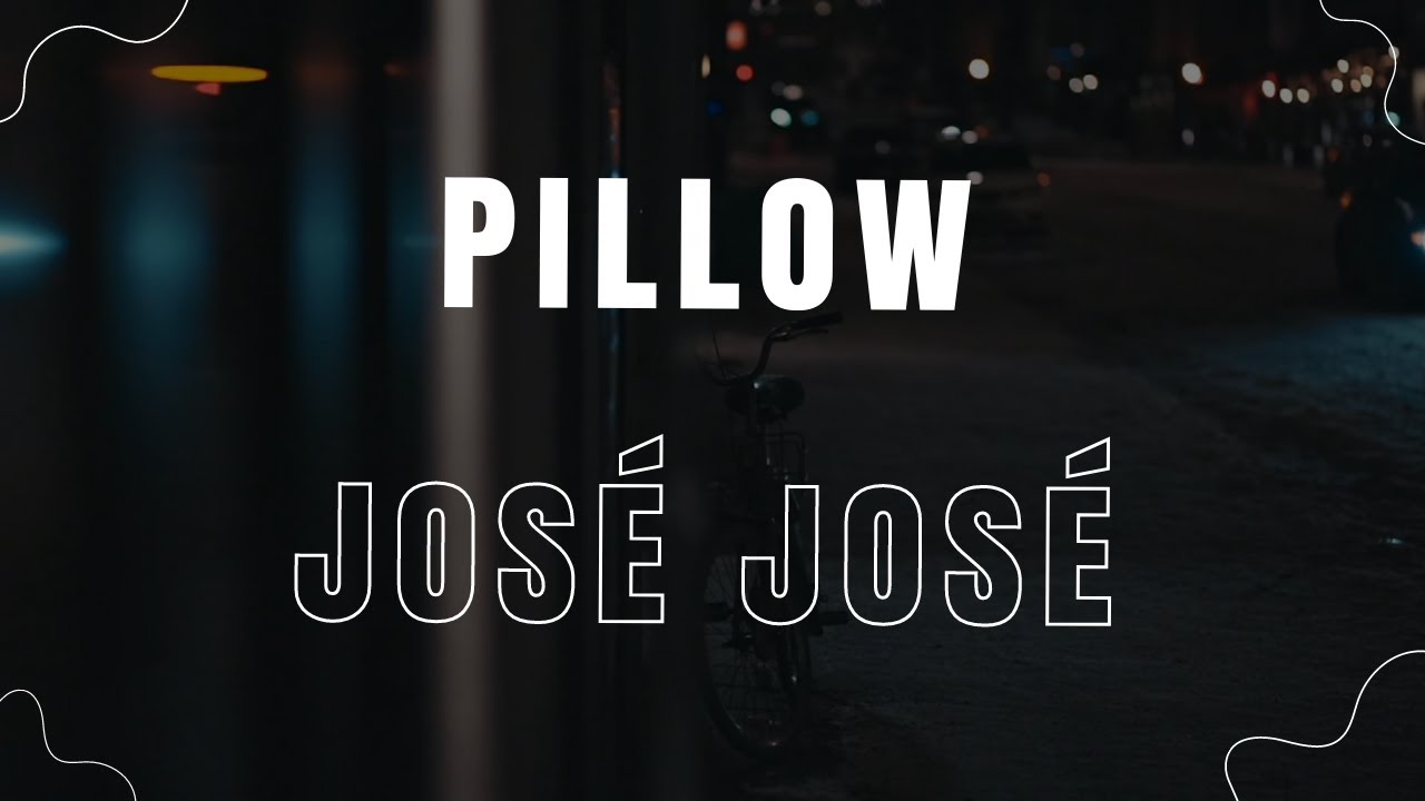 Almohada (Pillow) - José José | English/Spanish Subtitles - YouTube