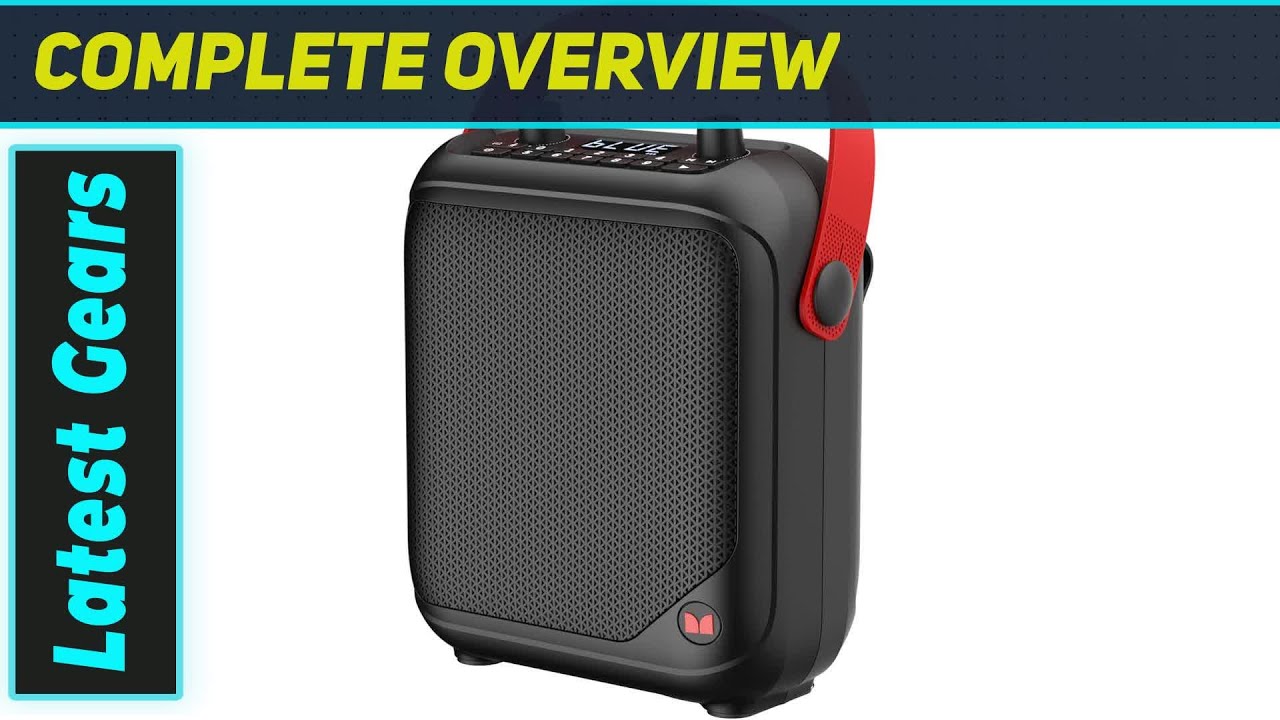 Monster MFS 1 Portable Speaker: BEST Budget Bluetooth Speaker? - YouTube