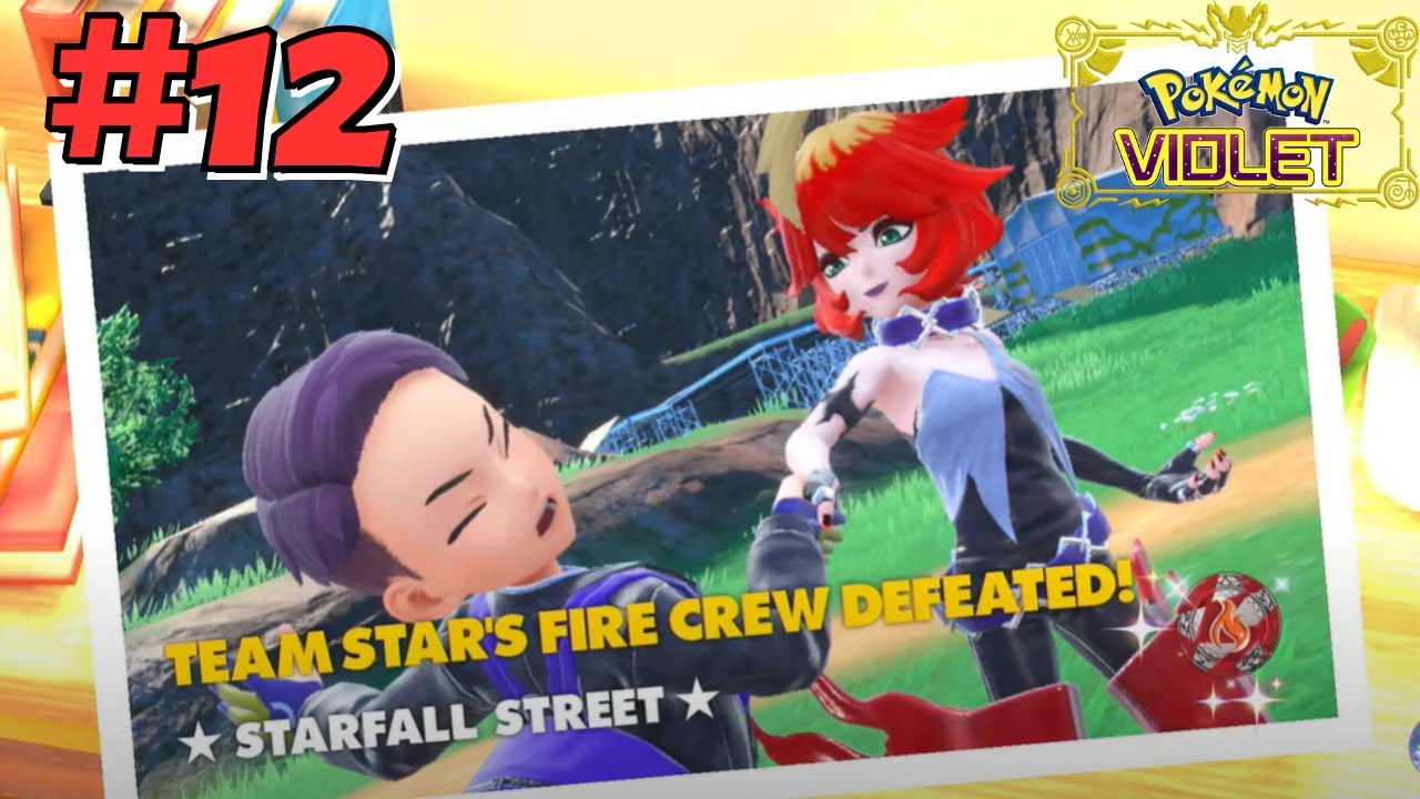 Pokemon Violet Walkthrough - Fire Crew and Mela of Team Star - YouTube