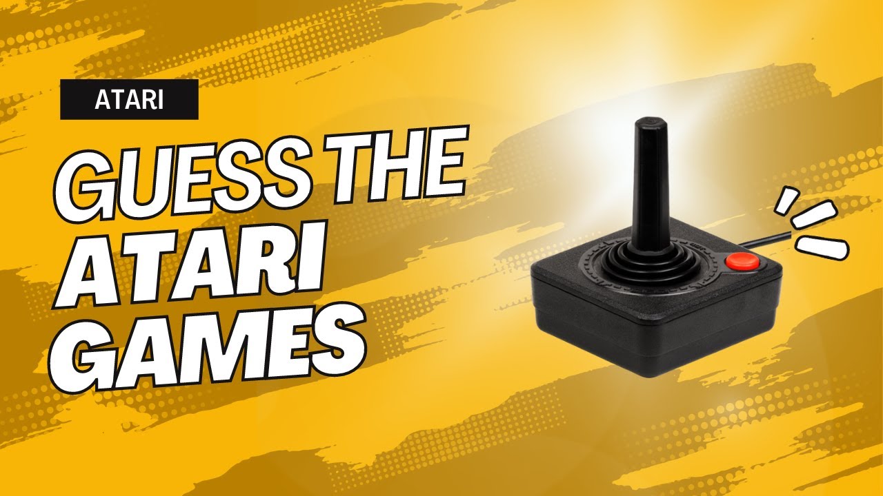 Guess the Atari Game from a Screenshot | Retro Gaming Challenge! - YouTube