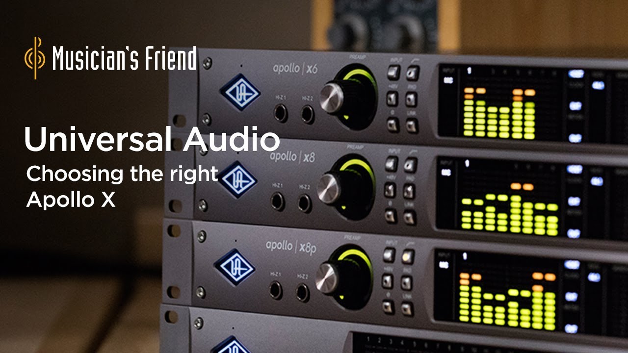 How to Choose the Best Universal Audio Apollo X Audio Interface - YouTube