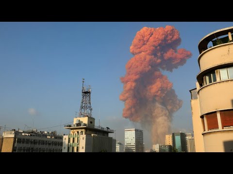 Huge explosion rocks Lebanese capital Beirut