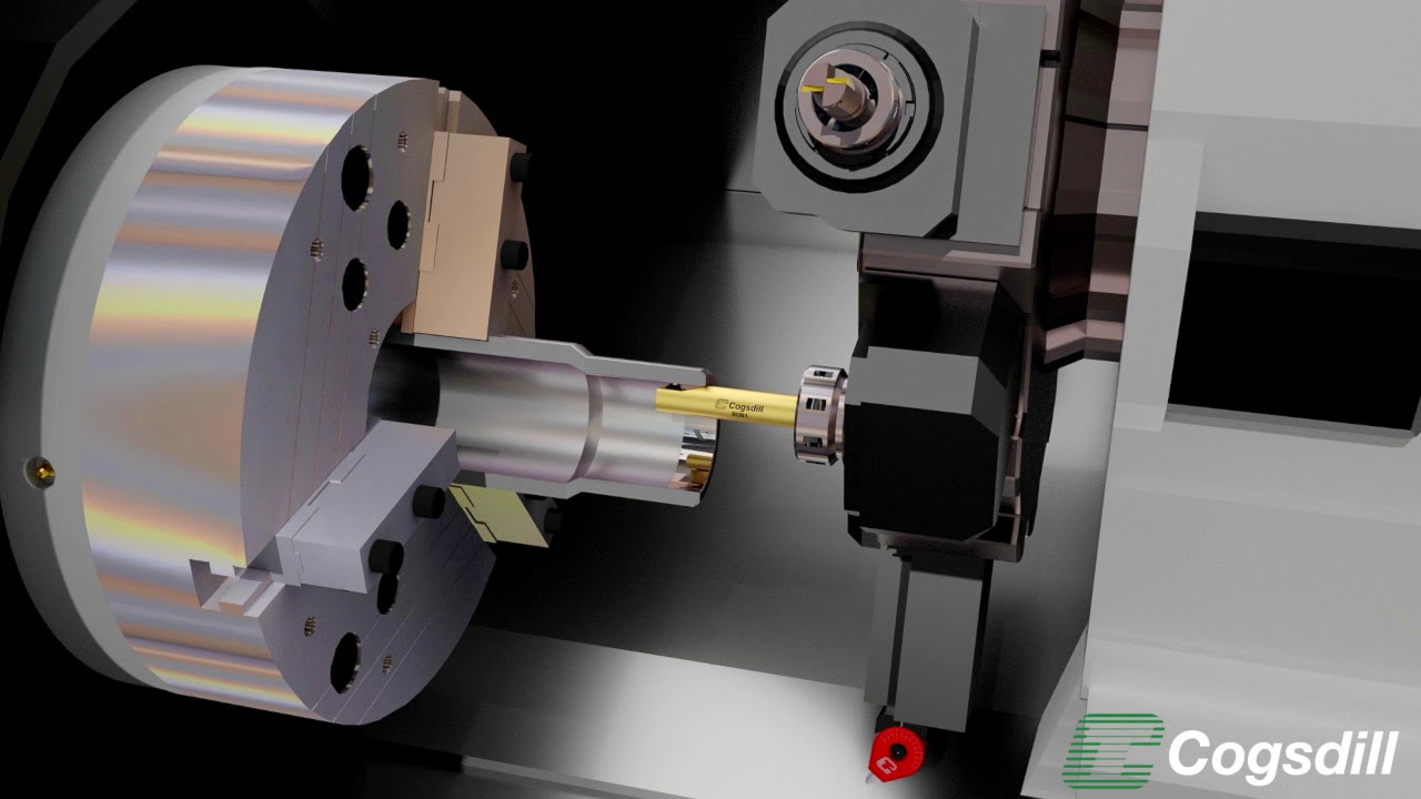 Cogsdill RDB1 (Diamond Burnishing Boring Bar) tool - YouTube