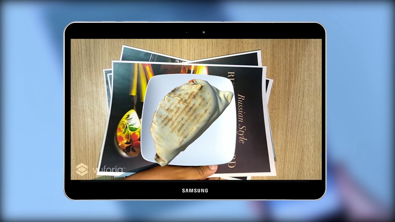 Food Menu AR - YouTube