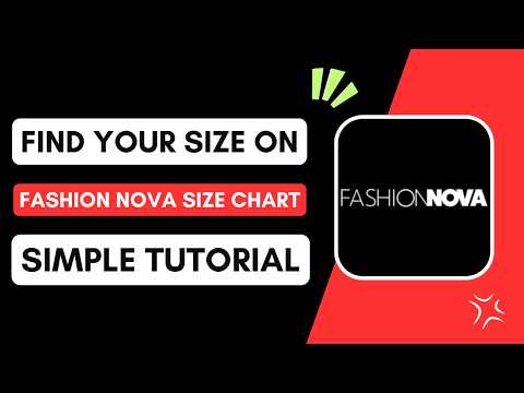 How to Find Your Size on Fashion Nova  Size Chart