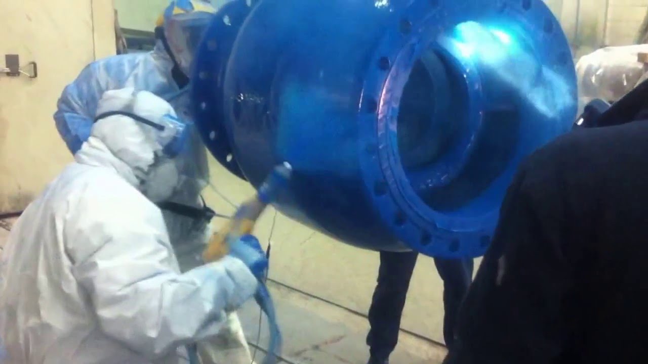 FBE on valves - YouTube