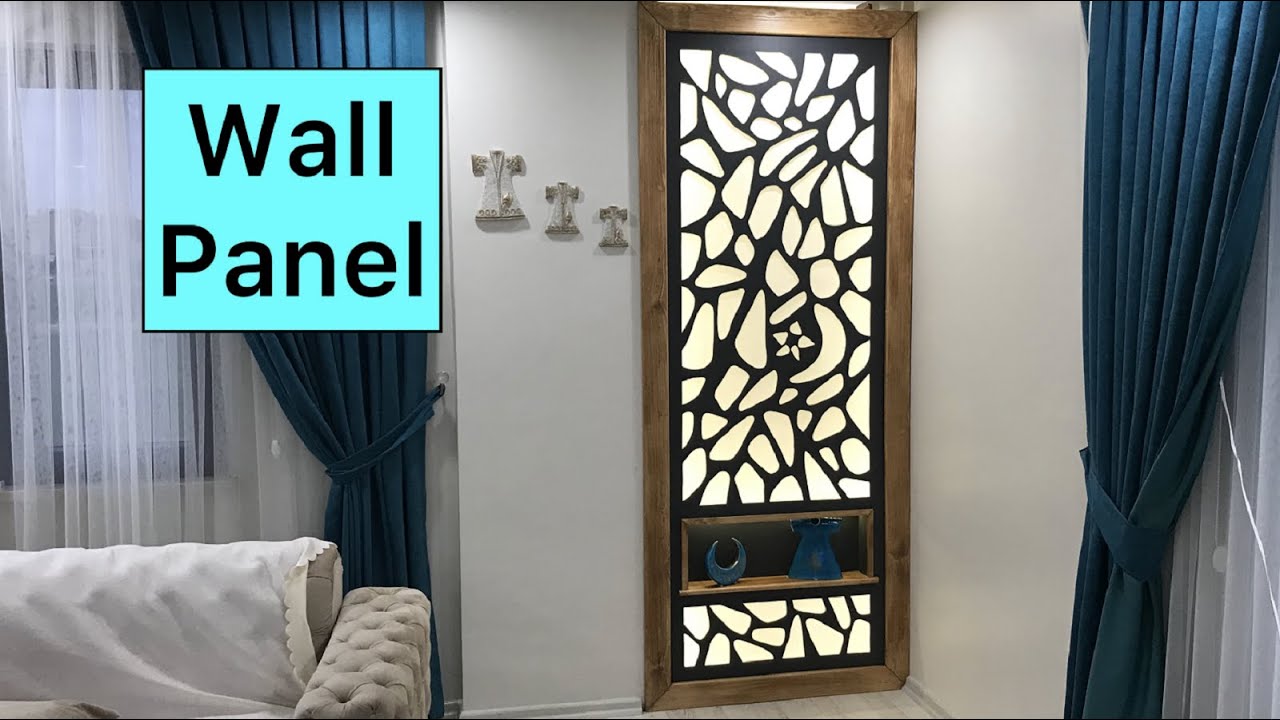Duvar Paneli Yapımı//Wall Panel Making - YouTube