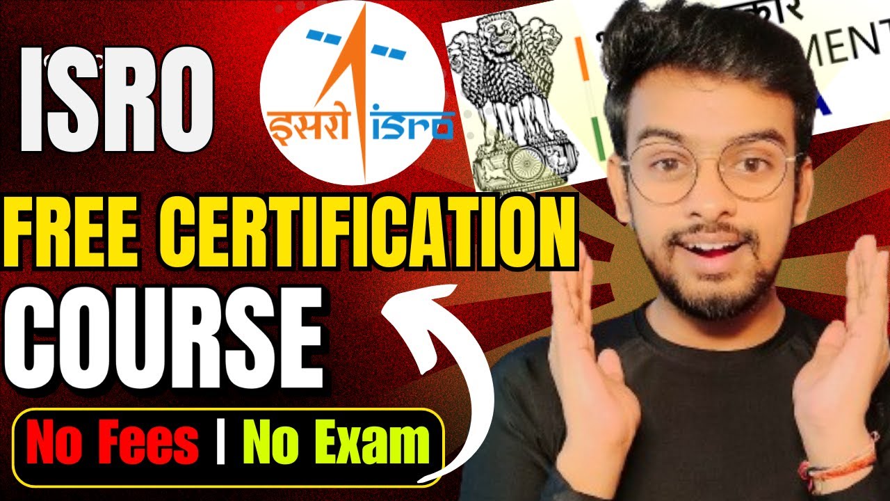 ISRO FREE START Training With Free Certificate for Entry Level Jobs | Govt. Of India | Any ...