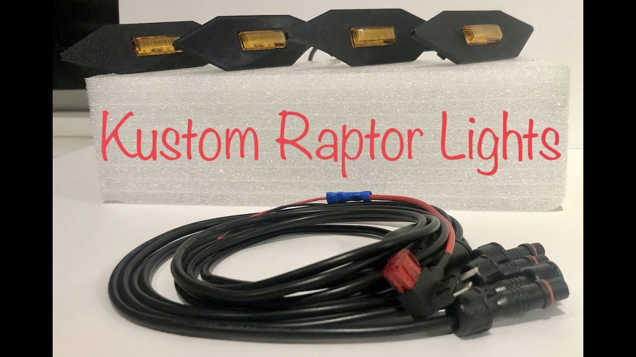 KUSTOM RAPTOR LIGHTS!! A MUST HAVE MOD!! - YouTube