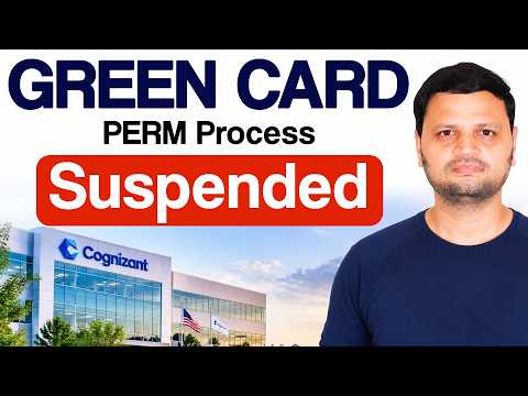 🚨 Cognizant’s GREEN CARD PERM Filings SUSPENDED - என்ன நடந்தது?