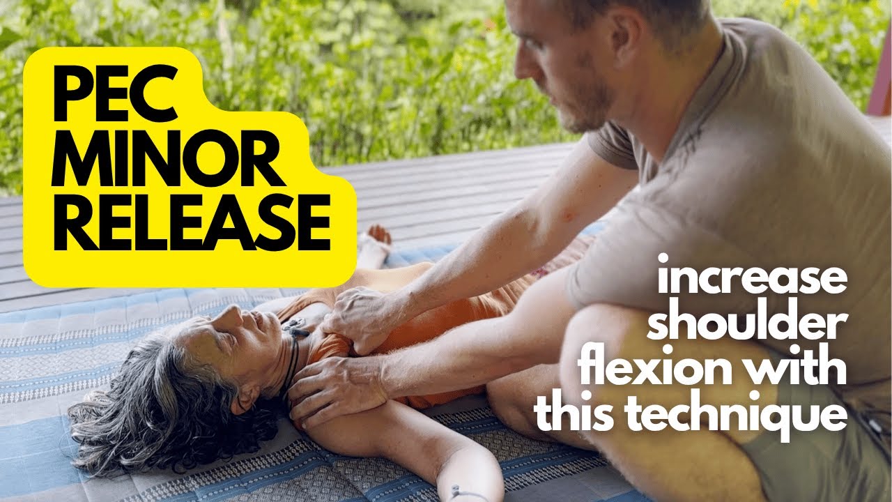 Pec Minor Manual Release for Shoulder ROM - YouTube