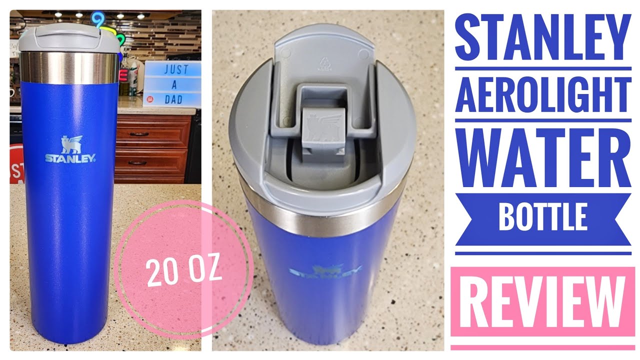 Stanley AeroLight Transit Bottle Tumbler Lapis Glimmer Review - YouTube
