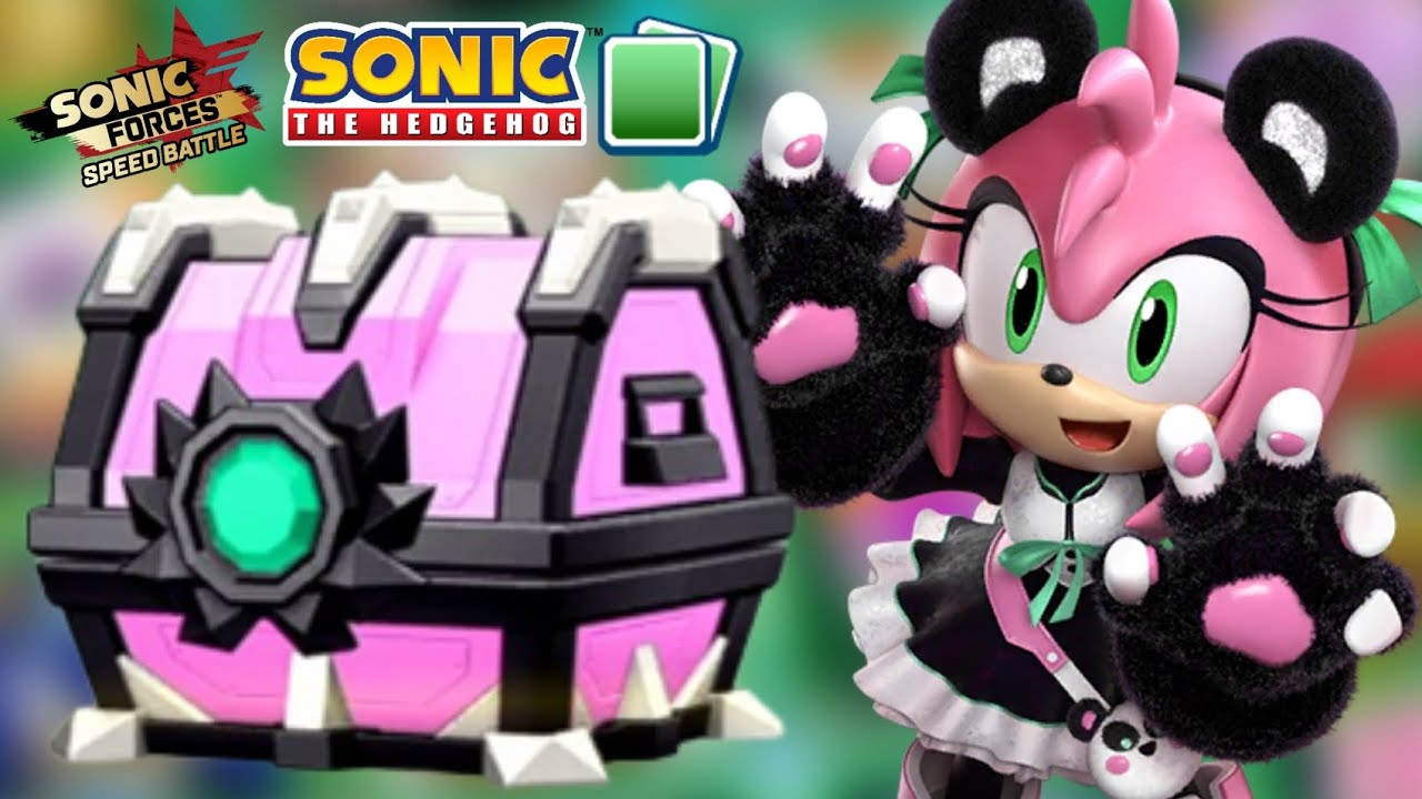Panda Amy - Opening Free Chest! • Sonic Forces Speed Battle🔥 - YouTube