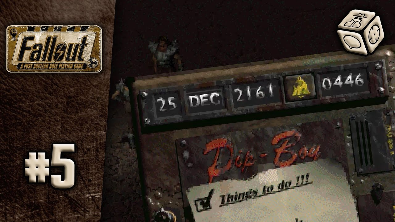 It's Christmas in Fallout! - Let's Play Fallout 1 #5 - YouTube