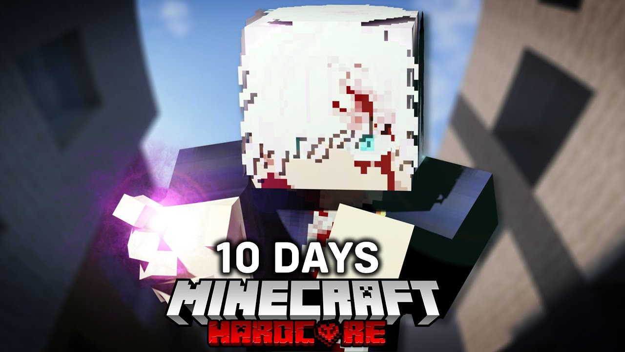 I Spent 10 Days as Gojo Satoru in Hardcore Minecraft... - YouTube
