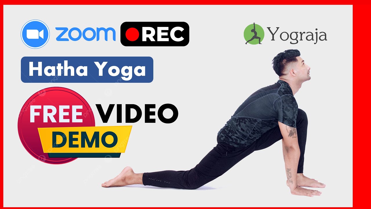 Hatha Yoga | Live Recorded Video From My Zoom Online Yoga Class - YouTube