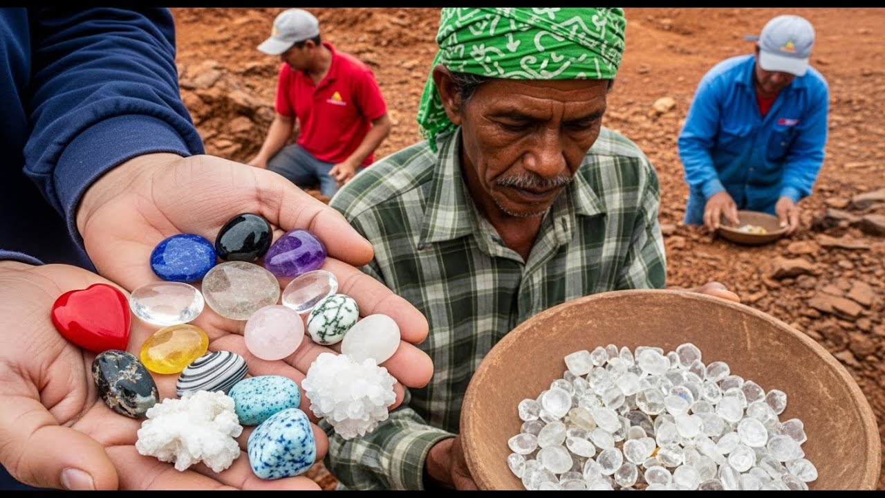 Unearthing Nature's Gems A Journey into Mountain Stream Gemstone ...