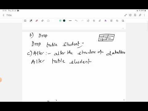 lec 14 : SQL COMMAND - PART 1 ( DDL AND DML) - YouTube
