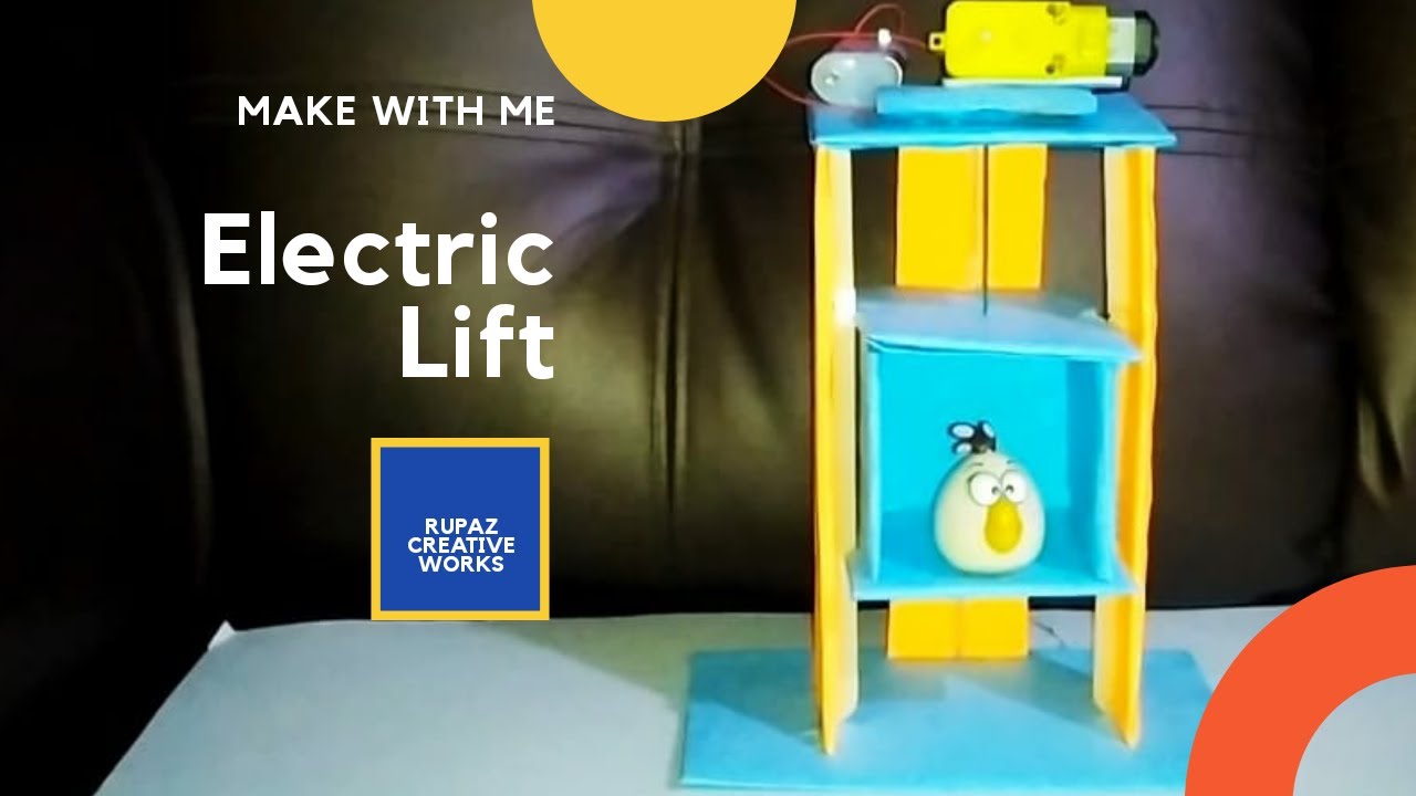 DIY electric lift | make a electric lift model useful for science ...
